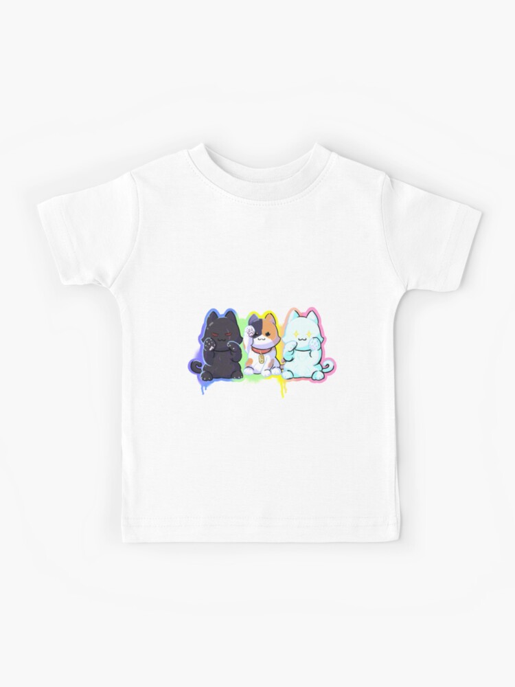 "Maneki-neko Meowscles" Kids T-Shirt for Sale by CassidyRey | Redbubble