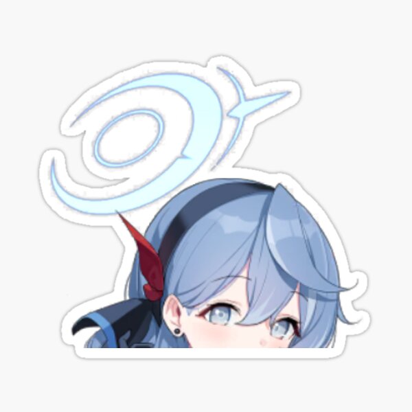 "Ako Peeker" Sticker for Sale by Gatsomaru | Redbubble