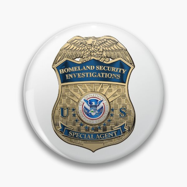 "Homeland Security Investigations - HSI Special Agent New Badge over ...