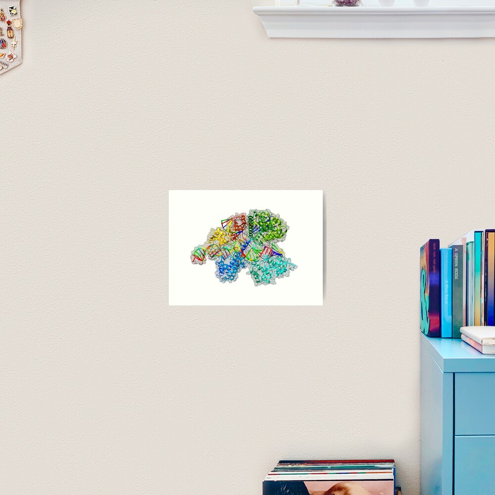 "CRISPR Cas9" Sticker for Sale by 3D-Biology | Redbubble