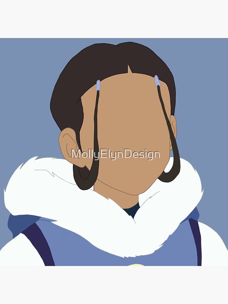 "Katara" Sticker by MollyElynDesign | Redbubble