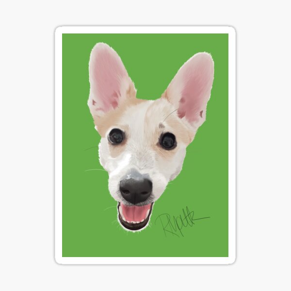 "Sammy Print" Sticker by alittlewicked13 | Redbubble