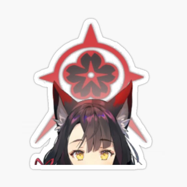 "Wakamo Peeker" Sticker for Sale by Gatsomaru | Redbubble
