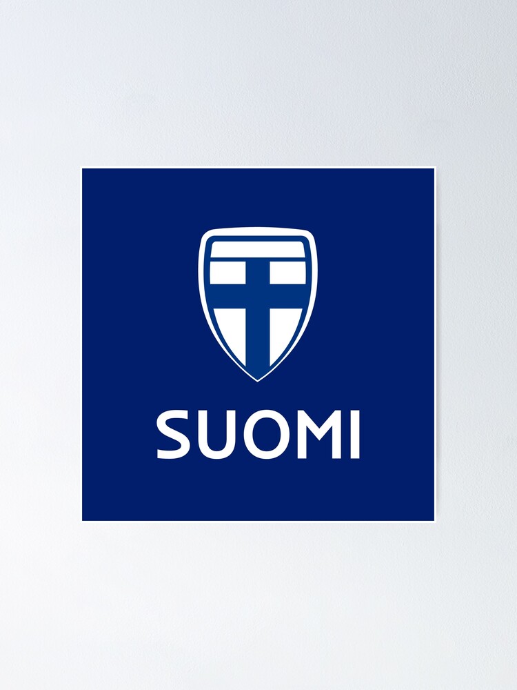 "Suomi" Poster by VRedBaller | Redbubble