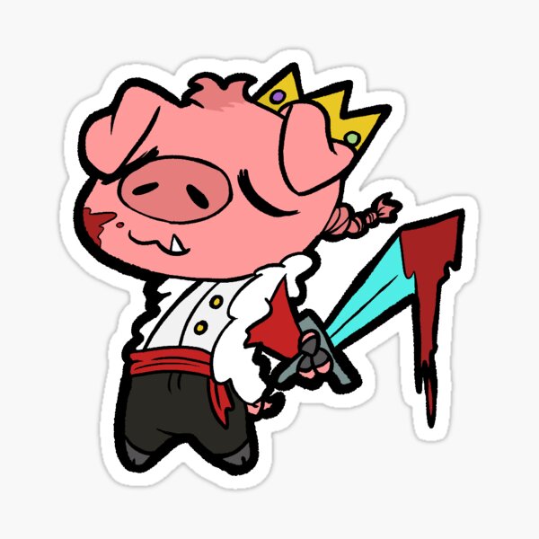 "Technoblade" Sticker for Sale by Juliettapus | Redbubble