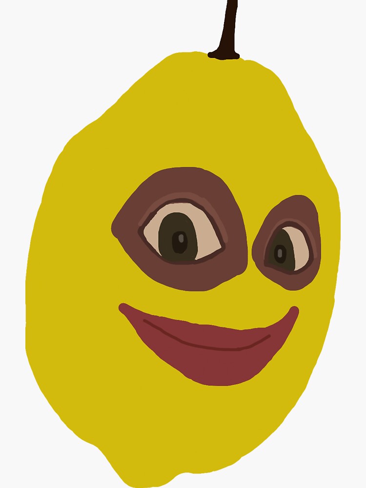 "Lemon Jack Drawing" Sticker for Sale by lcandco | Redbubble