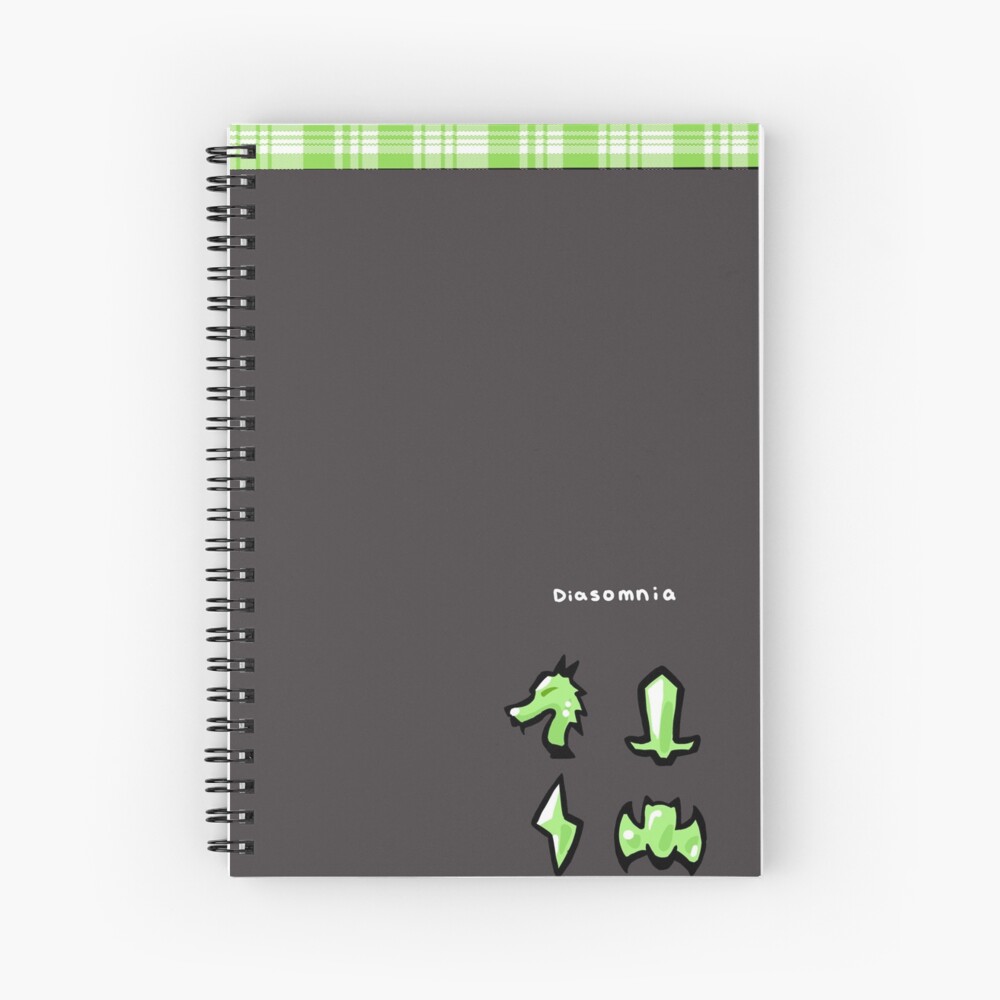 "Twisted Wonderland - Diasomnia Pattern" Spiral Notebook for Sale by ...