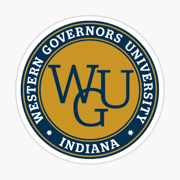 "WGU Indiana College " Sticker for Sale by Kairikaede | Redbubble