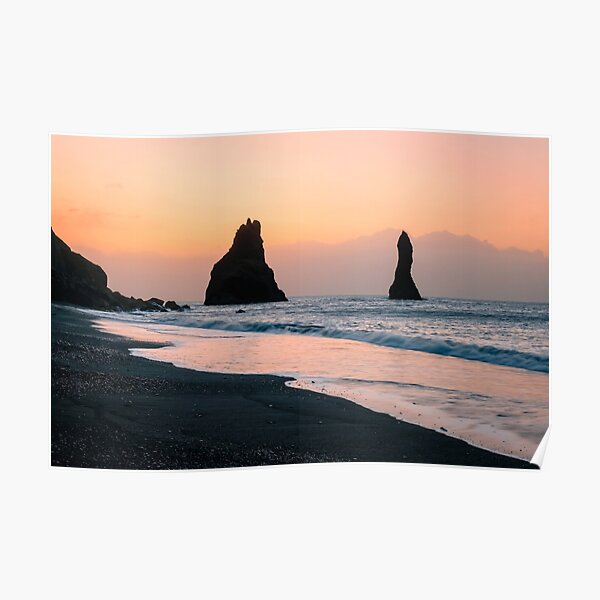"Reynisfjara Beach Iceland" Poster for Sale by cjr0106 | Redbubble