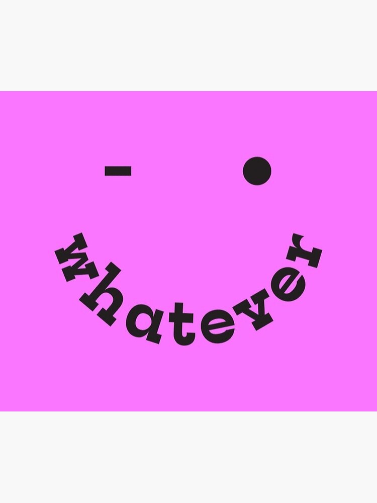 "whatever purple trippy smiley face" Poster for Sale by Cindeele ...