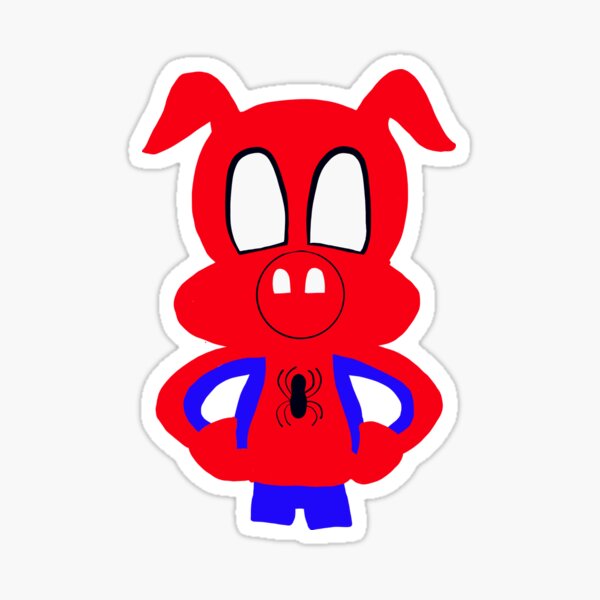 "Spider Ham" Sticker for Sale by Meganrr9 | Redbubble