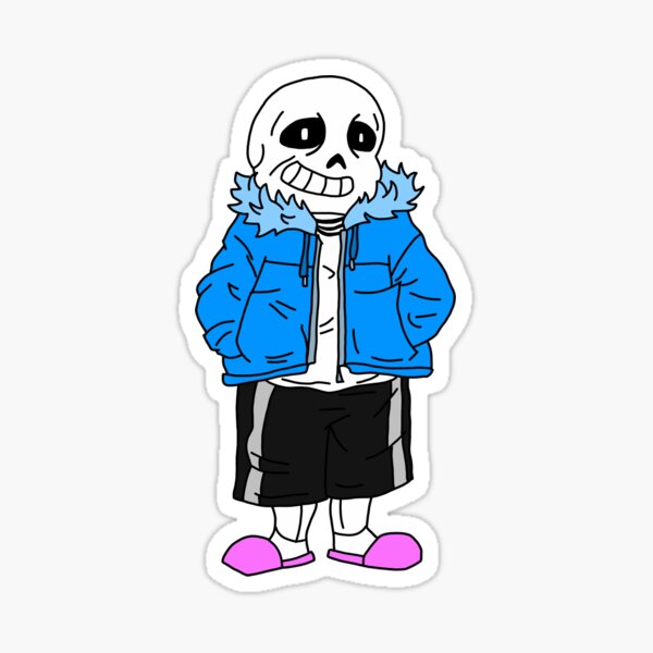 "UNDERTALE - Sans" Sticker for Sale by EvieDean | Redbubble
