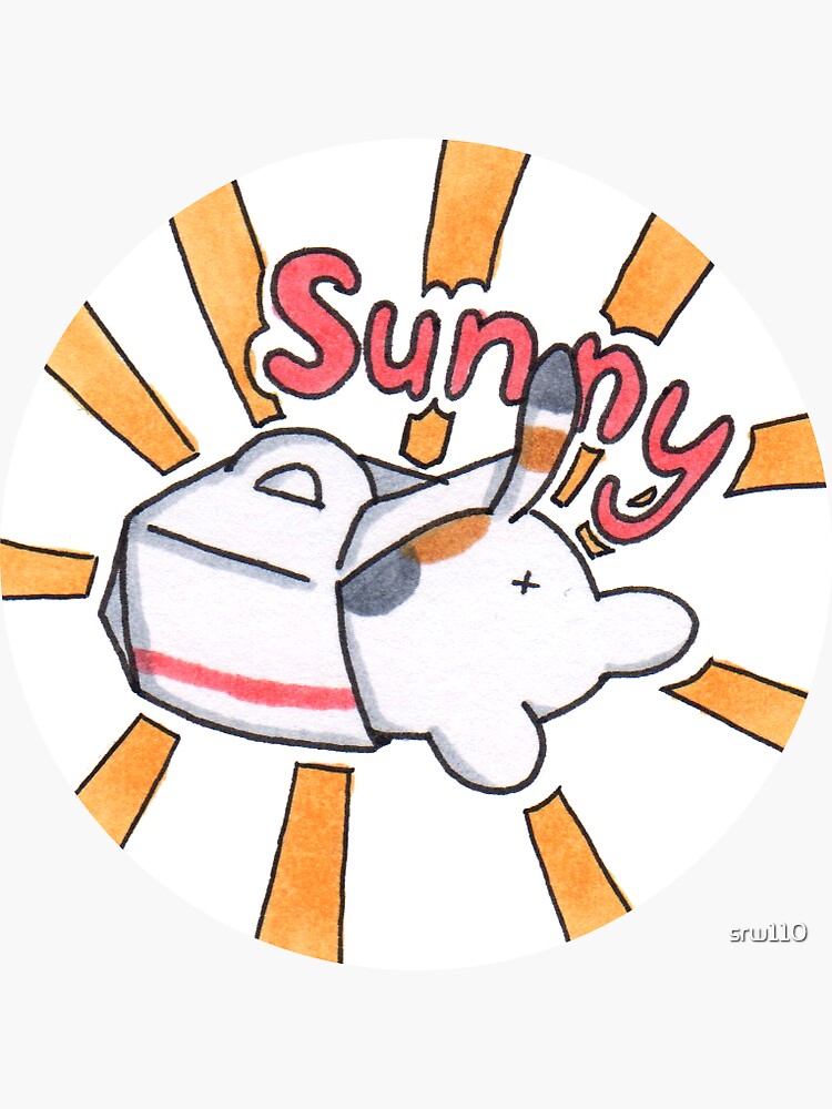 "Sunny!" Sticker by srw110 | Redbubble