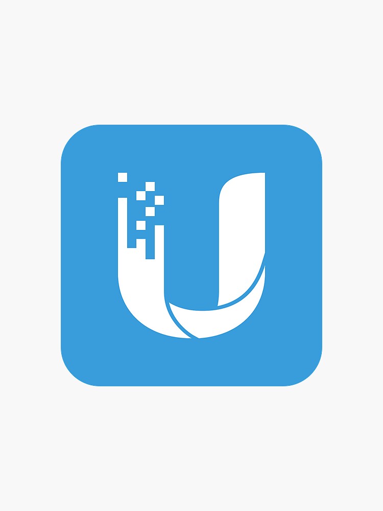 "Ubiquiti Logo Sticker" Sticker for Sale by ProAdmin | Redbubble