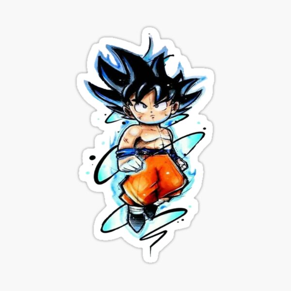 "Dragon Ball Son Goten Classic TShirt2003" Sticker by AnthonyStarke ...
