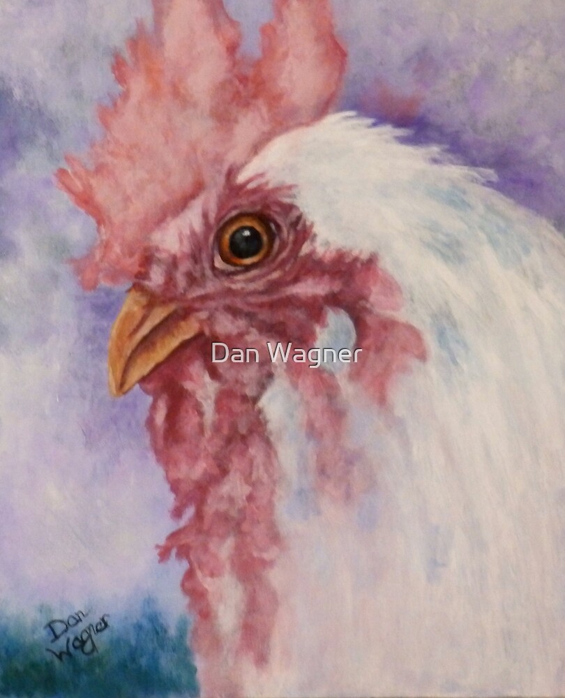 "Rooster" by Dan Wagner | Redbubble
