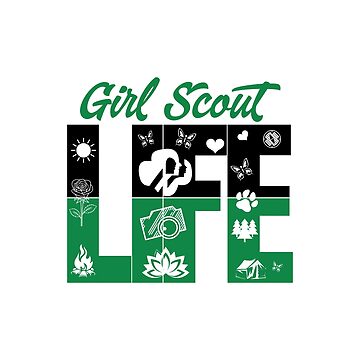 "Girl scout life" Greeting Card for Sale by Izod55 | Redbubble