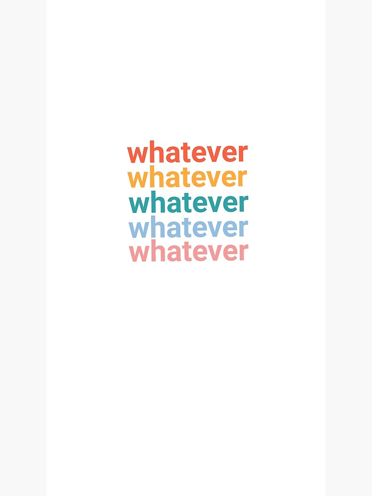 "Whatever aesthetic" Poster by Florallypainted | Redbubble