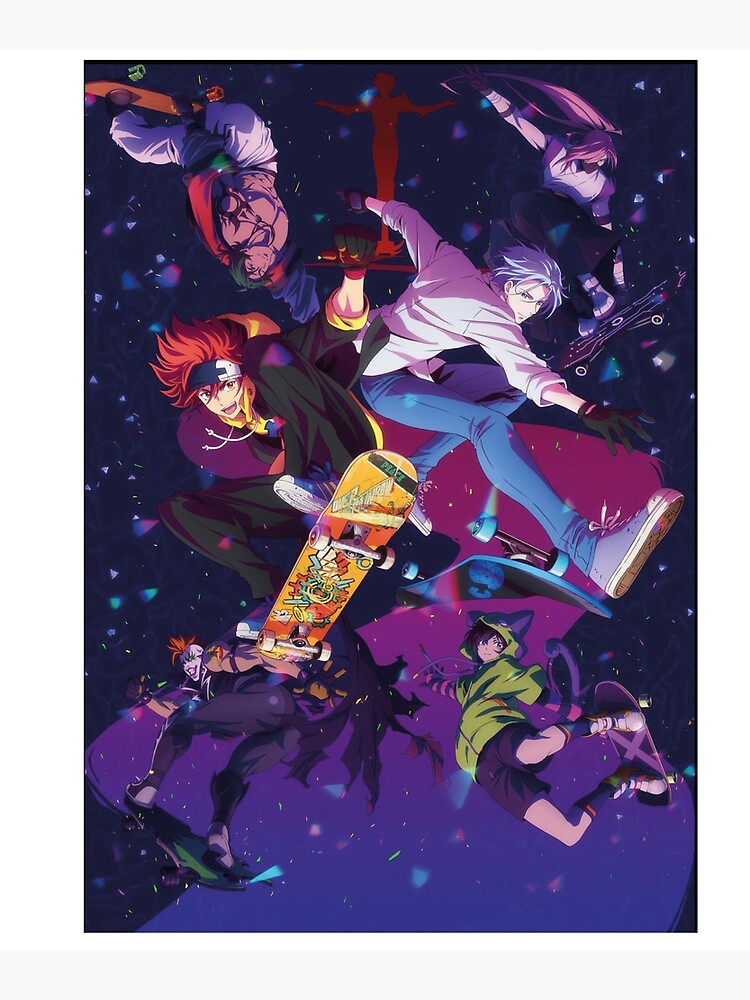 "SK8 the Infinity Anime" Poster for Sale by Animeheros | Redbubble
