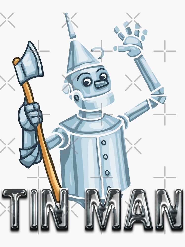 "TINMAN" Sticker by Emorilez | Redbubble