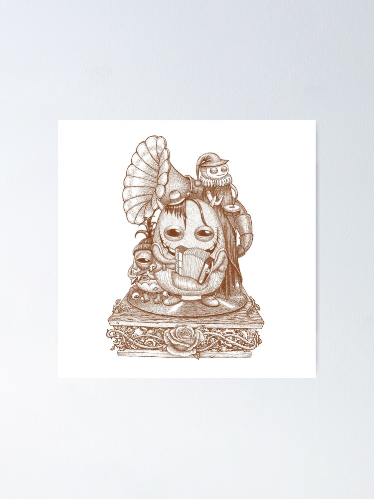 "Monster band 02" Poster for Sale by makapa | Redbubble