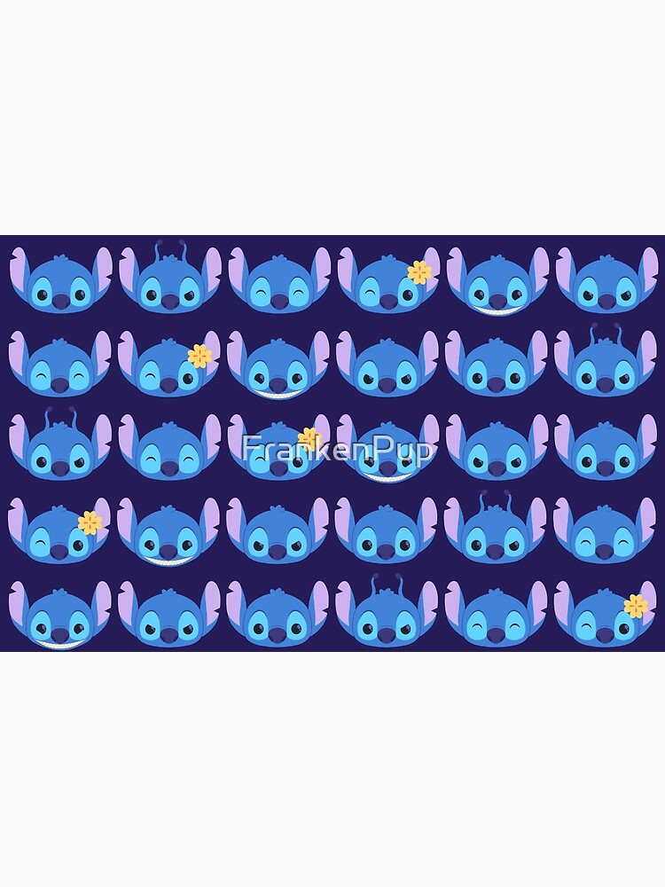 "The Many Faces of Stitch" Art Print for Sale by FrankenPup | Redbubble