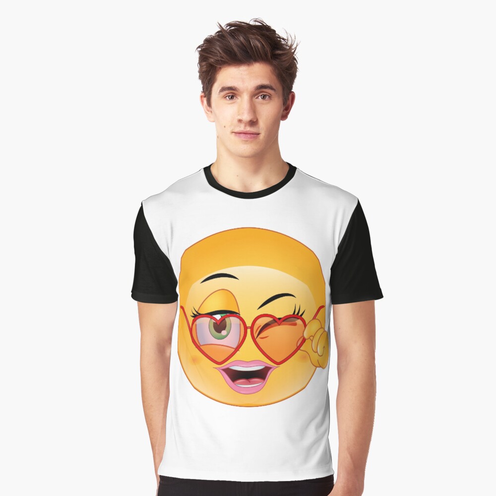 "Emoticon Flirty Smiley Love Flirting" Sticker for Sale by Home-of-art ...