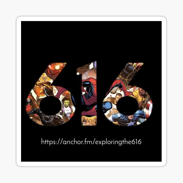 "Exploring the 616" Sticker for Sale by Ryan-Ace | Redbubble