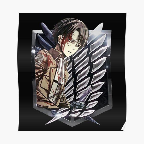 "Levi Ackerman" Poster by HaneStore | Redbubble