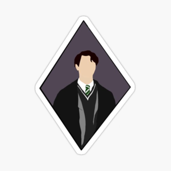 "Tom Riddle Diamond " Sticker for Sale by chickensoupshop | Redbubble