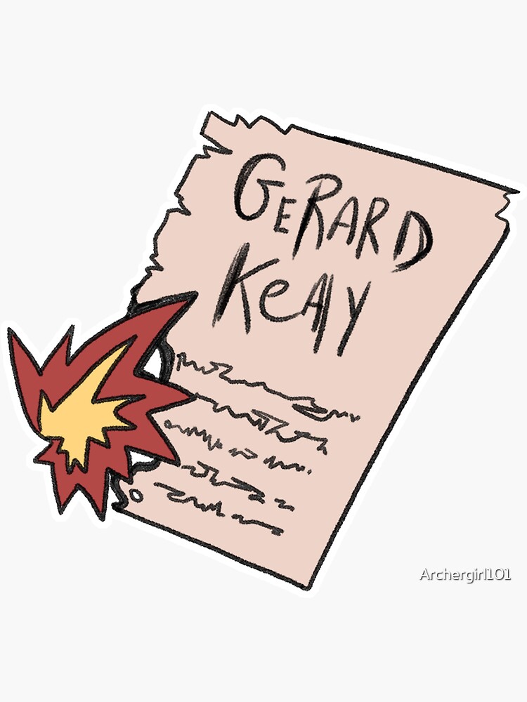 "TMA Gerry / Gerard Keay - The Magnus Archives" Sticker for Sale by ...