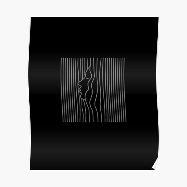 "Wired Face" Poster for Sale by FOX1999-Design | Redbubble