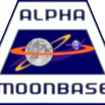 "MOONBASE ALPHA" Sticker for Sale by skanner30 | Redbubble