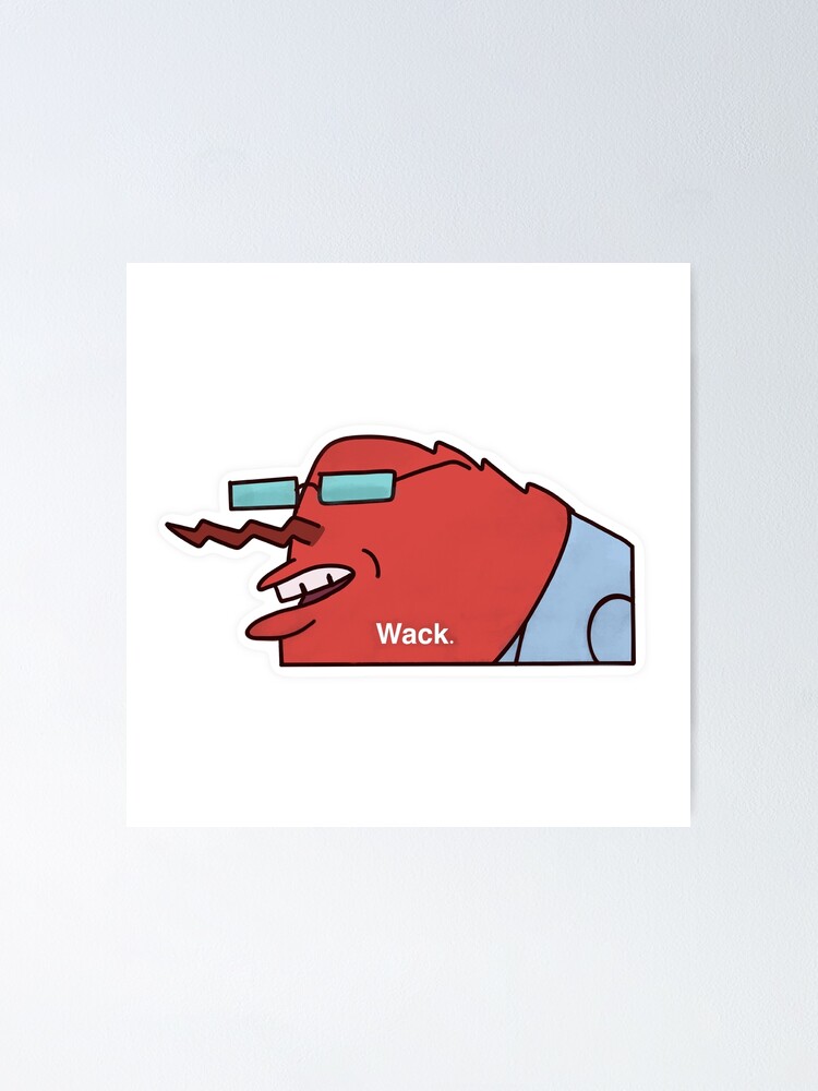 "Spongebob wack" Poster for Sale by Jesssteinbach | Redbubble