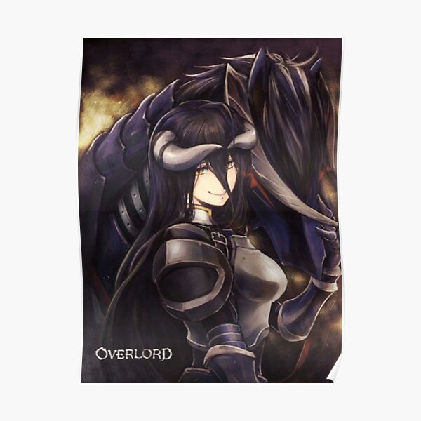 Overlord Albedo Poster For Sale By Modud Redbubble