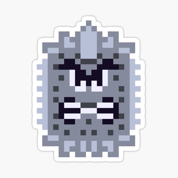 Thwomp Stickers | Redbubble