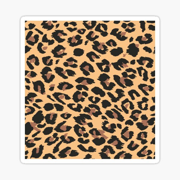 Leopard Skin Stickers | Redbubble