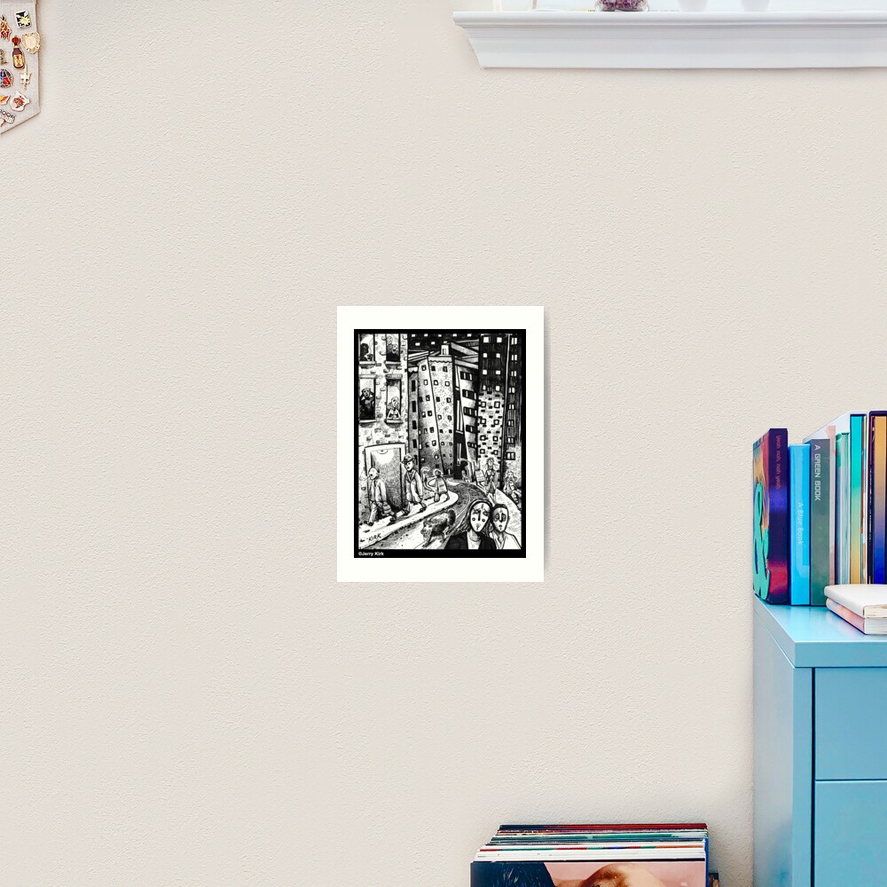 "'Desolation Row'" Art Print by jerrykirk | Redbubble