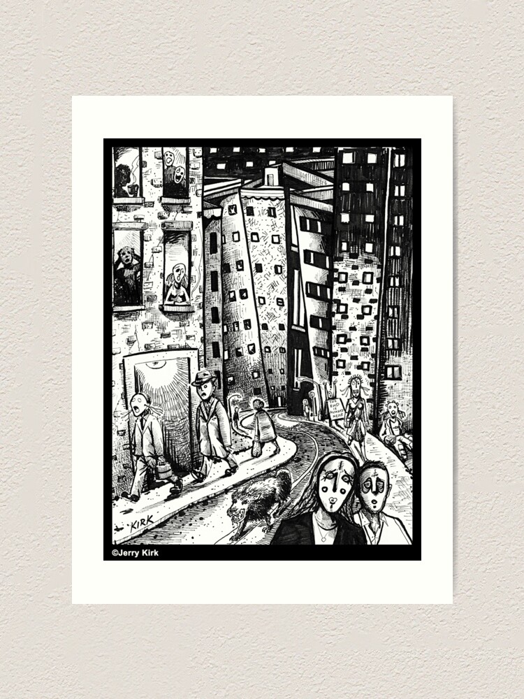 "'Desolation Row'" Art Print by jerrykirk | Redbubble