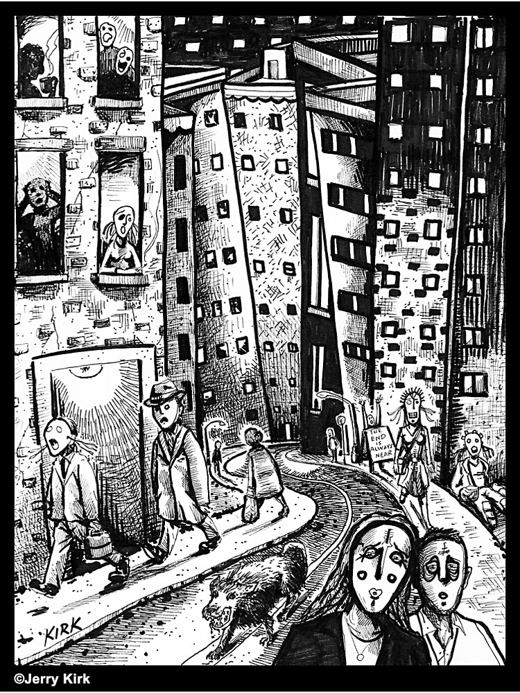 "'Desolation Row'" Art Print by jerrykirk | Redbubble