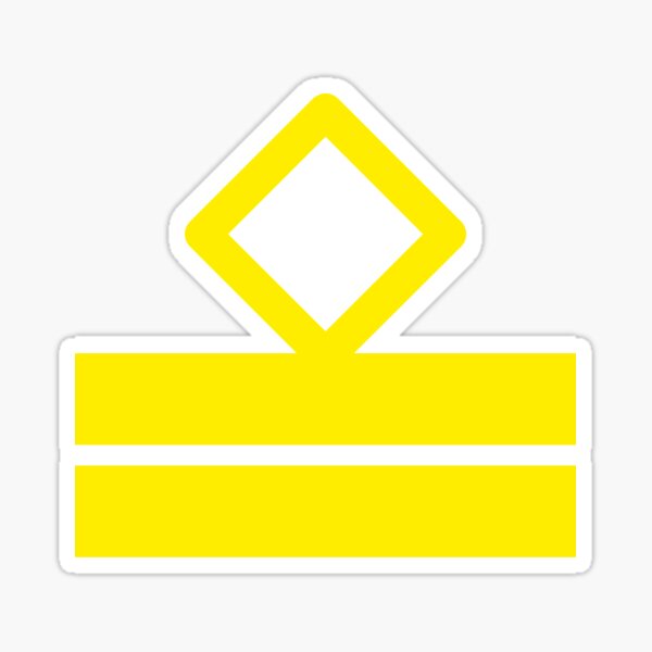 "Second Officer Epaullettes Maritime Hierarchy" Sticker by Sailor-One ...