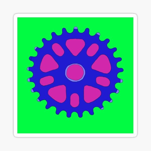"Bike Sprocket" Sticker by rattletrap20 | Redbubble