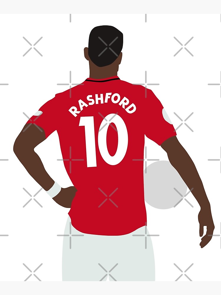 "Marcus Rashford Block Art" Poster for Sale by HTWallace | Redbubble