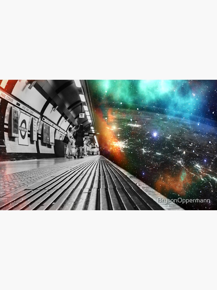 "Next Stop: Forever" Sticker by BrysonOppermann | Redbubble