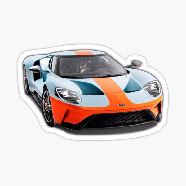 "Ford GT" Sticker for Sale by Garau138 | Redbubble