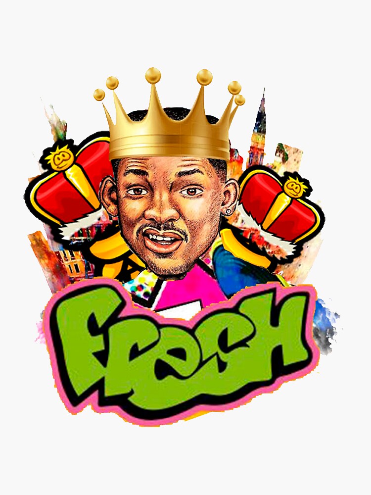 "Fresh Prince of Bel Air" Sticker for Sale by Paulo2suy | Redbubble