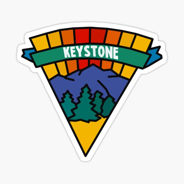 "Keystone Colorado Decal" Sticker for Sale by zsonn | Redbubble
