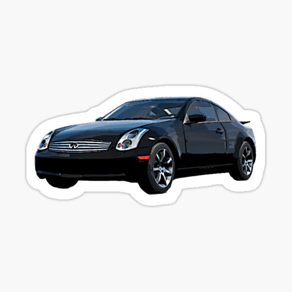 "G35 Cartoon" Sticker for Sale by kxry | Redbubble