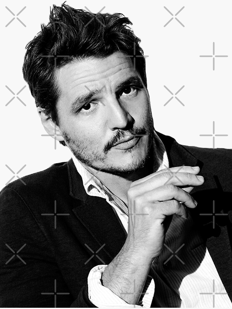 "Pedro Pascal" Sticker for Sale by TheLucasStory | Redbubble