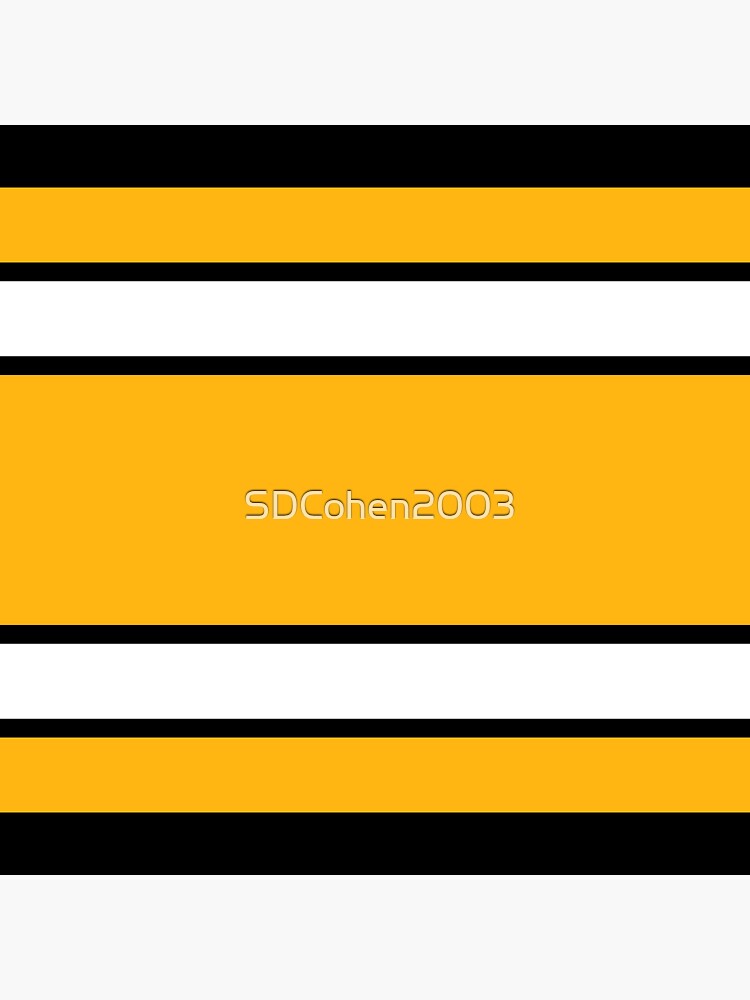 "Pittsburgh Steelers Stripes" Sticker for Sale by SDCohen2003 | Redbubble